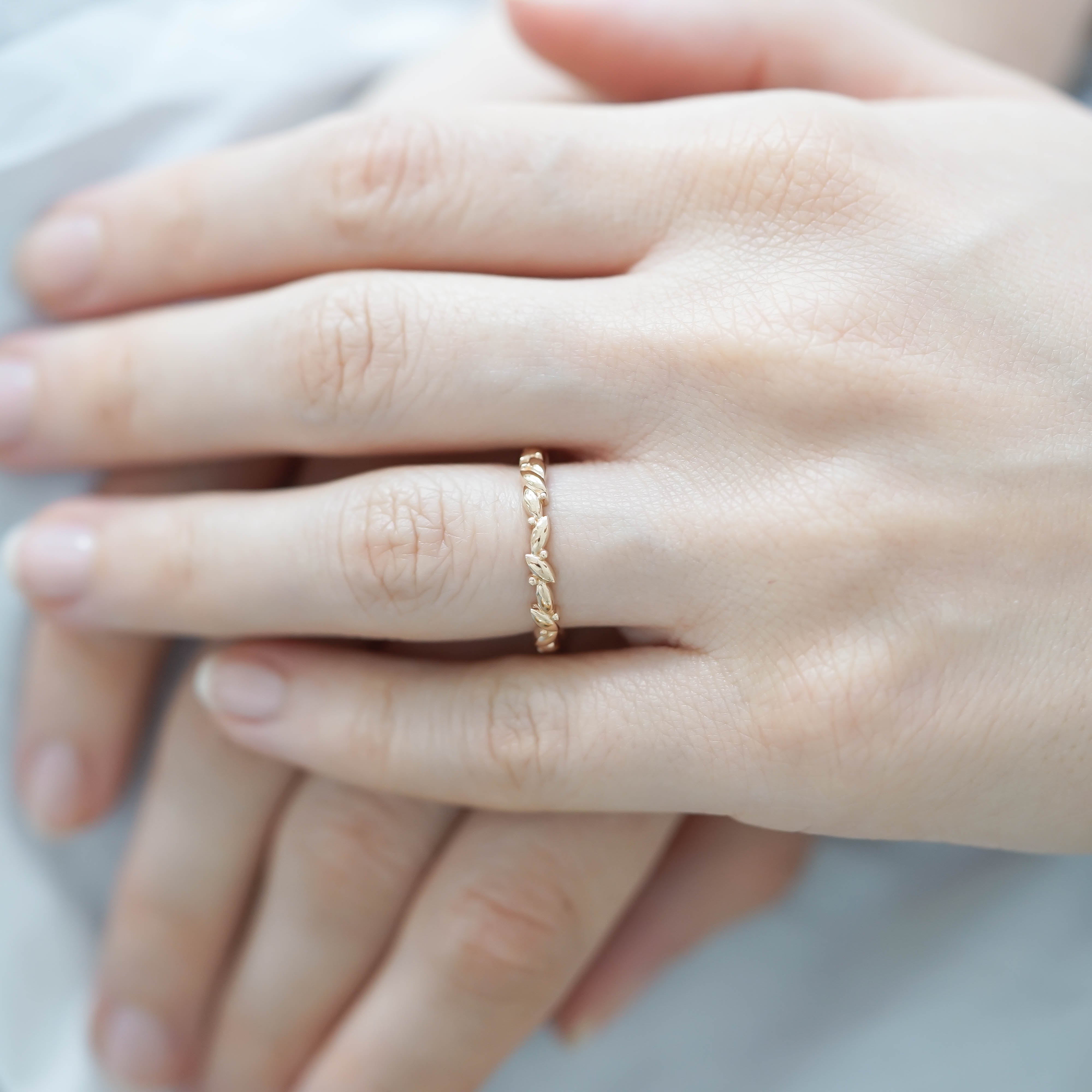 JASMIN SADE KADIN ALYANS – Burcu Okut Jewellery