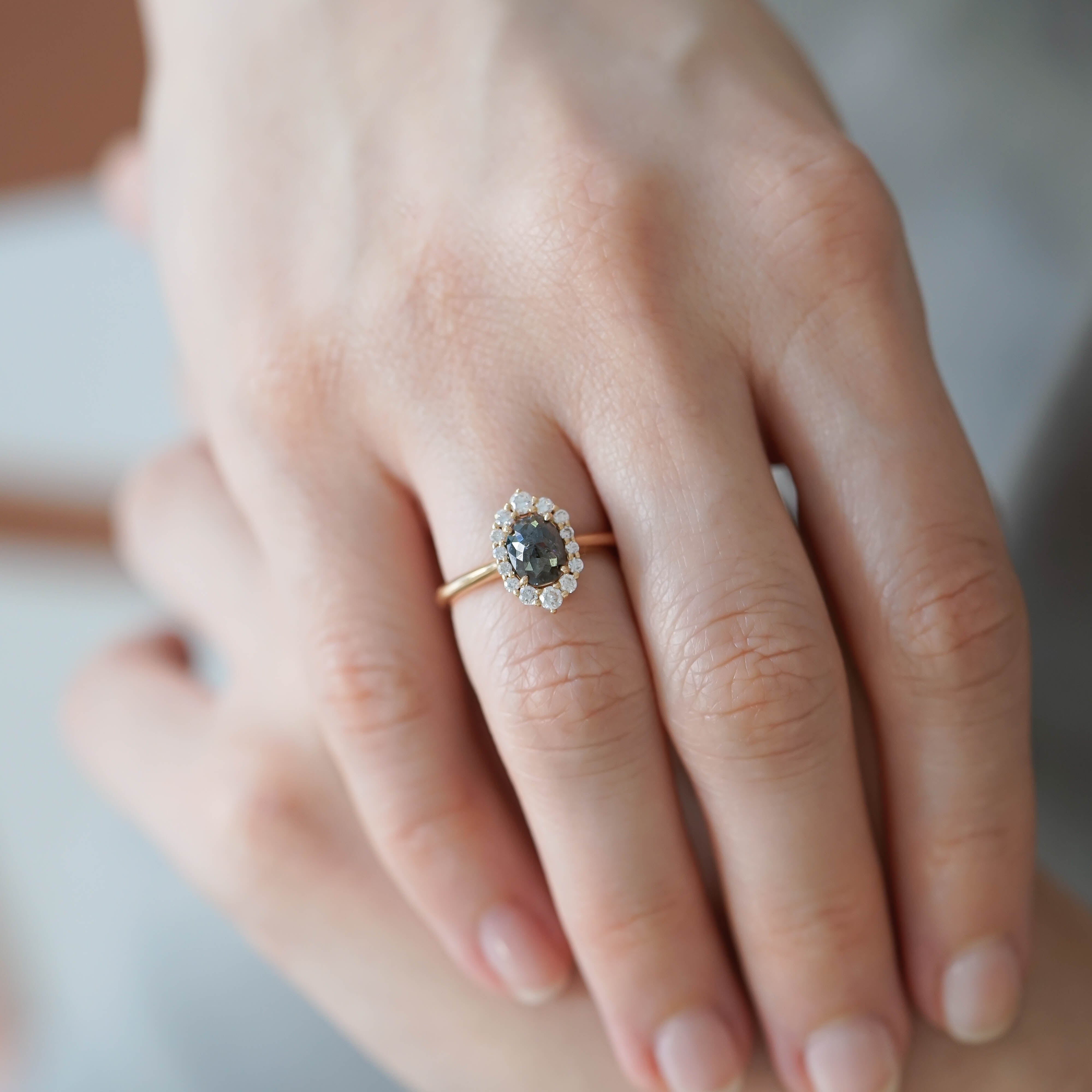 LOTUS HAM ELMAS TEKTAŞ – Burcu Okut Jewellery