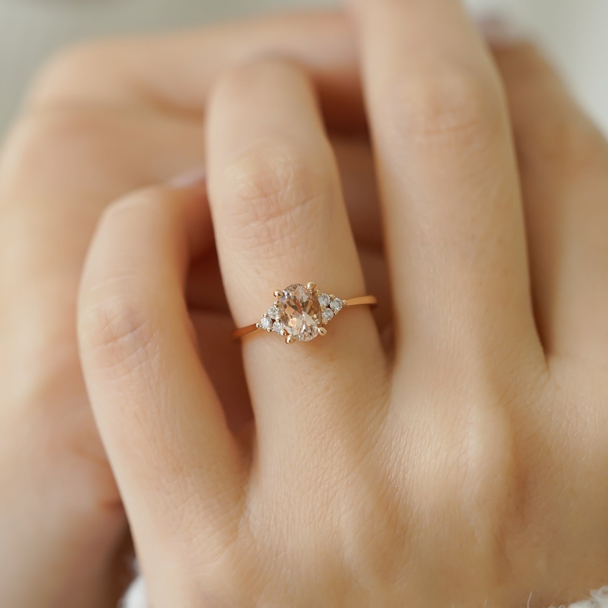 DAISY MORGANITE TEKTAŞ – Burcu Okut Jewellery