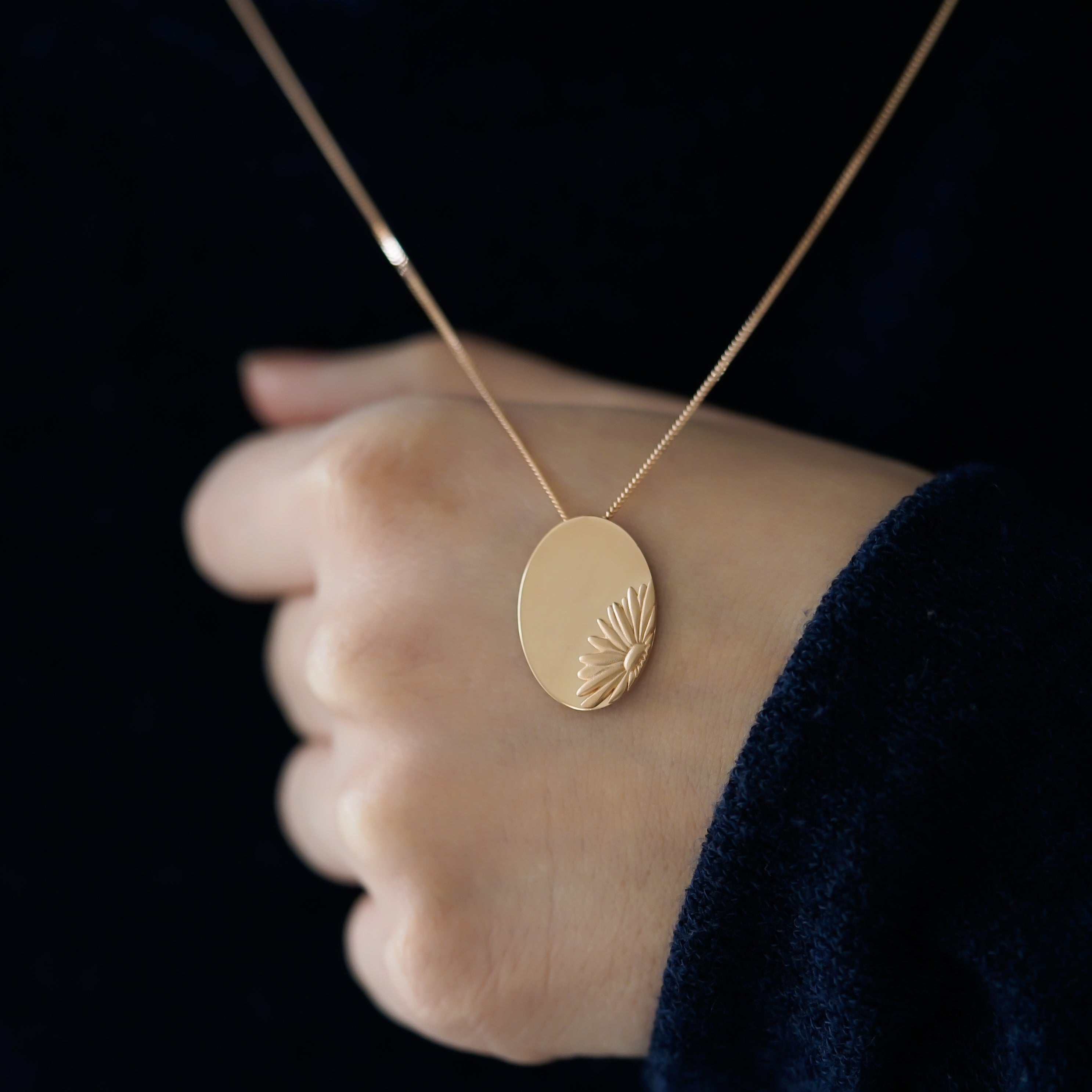 SWEET DAISY KOLYE - TEMMUZ AYI / PAPATYA – Burcu Okut Jewellery